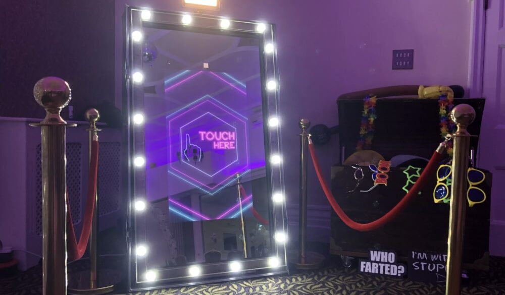 Espejo mágico, la tendencia en fotos para boda