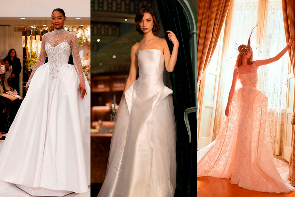 Tendencias en vestidos de novia 2025