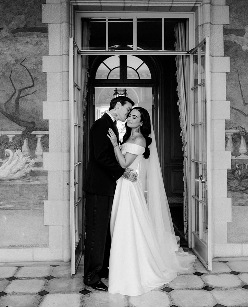 Demi Lovato se casa con Jordan Lutes: ella lució un Vivienne Westwood ...